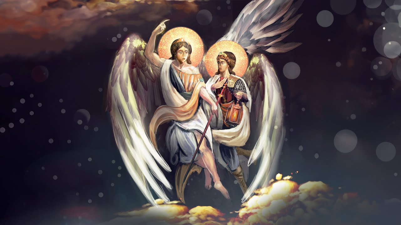 The Two Archangels Raising Your Vibration While You Sleep @432 Hz - YouTube