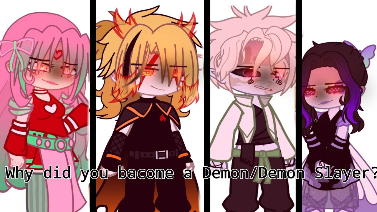 Why did you become a Demon/Demon Slayer?.. ||Uppermoons/Hashira Swap AU ...