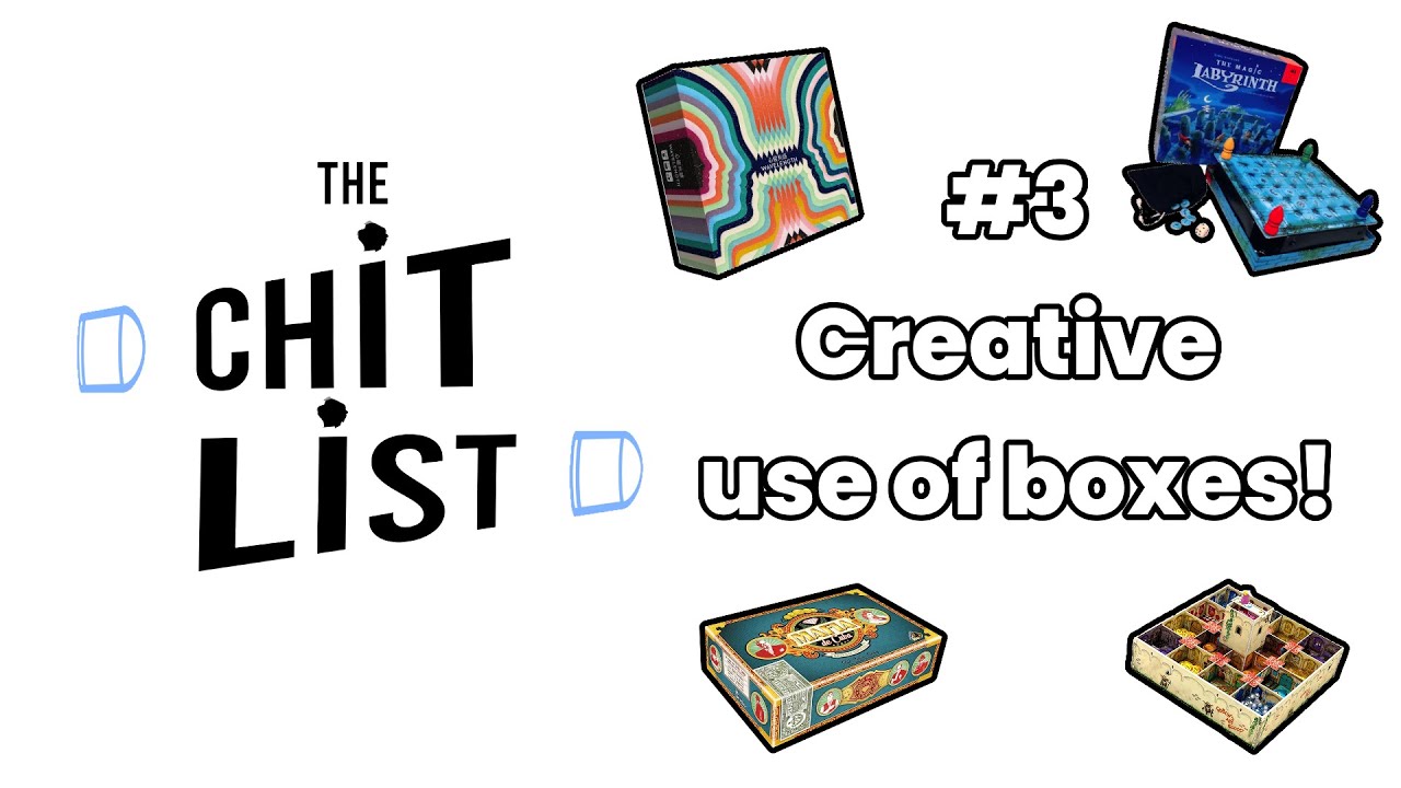 The Chit List #3 - Interesting Uses Of Boxes - YouTube