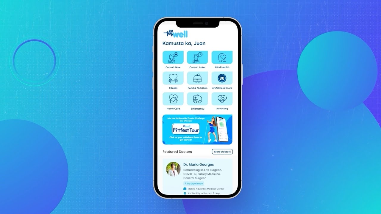mWell PH - Philippines' First Fully Integrated Digital Health App - YouTube