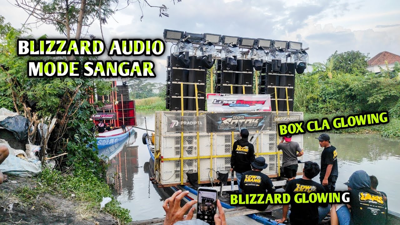 BLIZZARD AUDIO MODE SANGAR || BOX CLA GLOWING || BLIZZARD GLOWING - YouTube