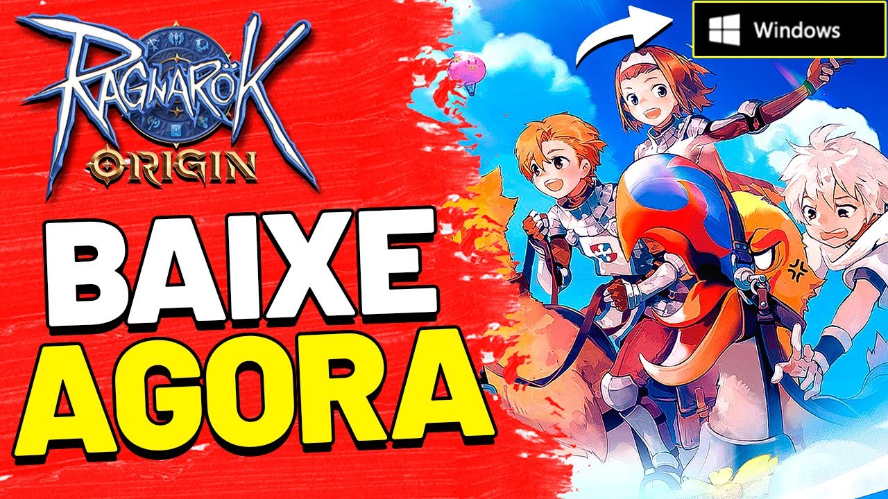RAGNAROK ORIGIN COMO BAIXAR PARA JOGAR no PC / MOBILE - YouTube