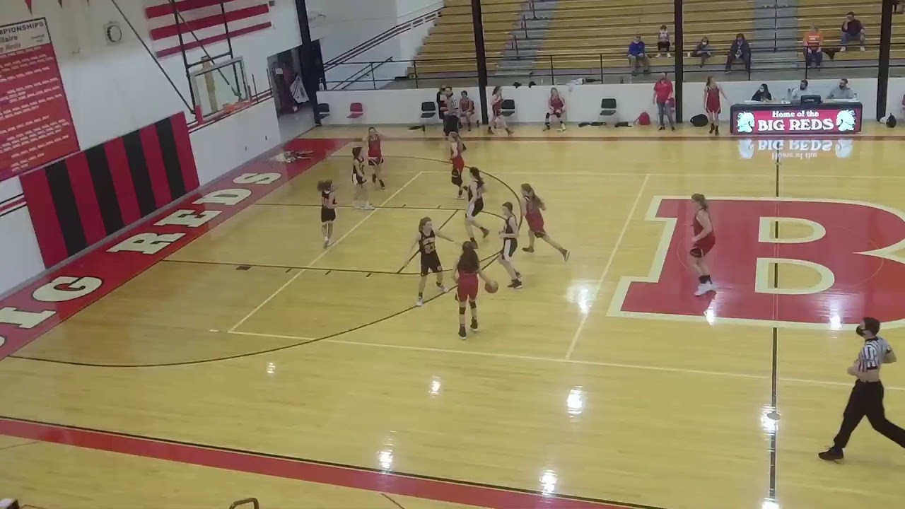 1/14/21 8th-grade girls basketball vs Shadyside - YouTube