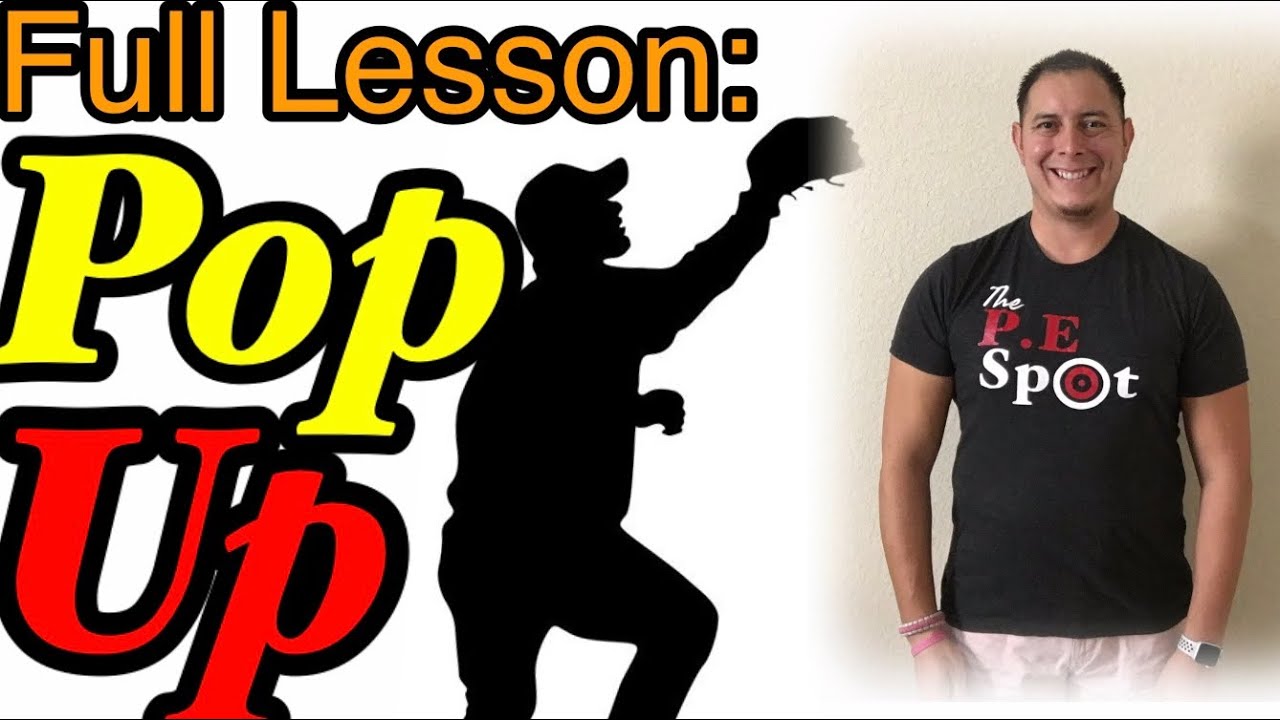 DIY PE Full Lesson | Physical Education at Home: Pop Up #diypegames # ...