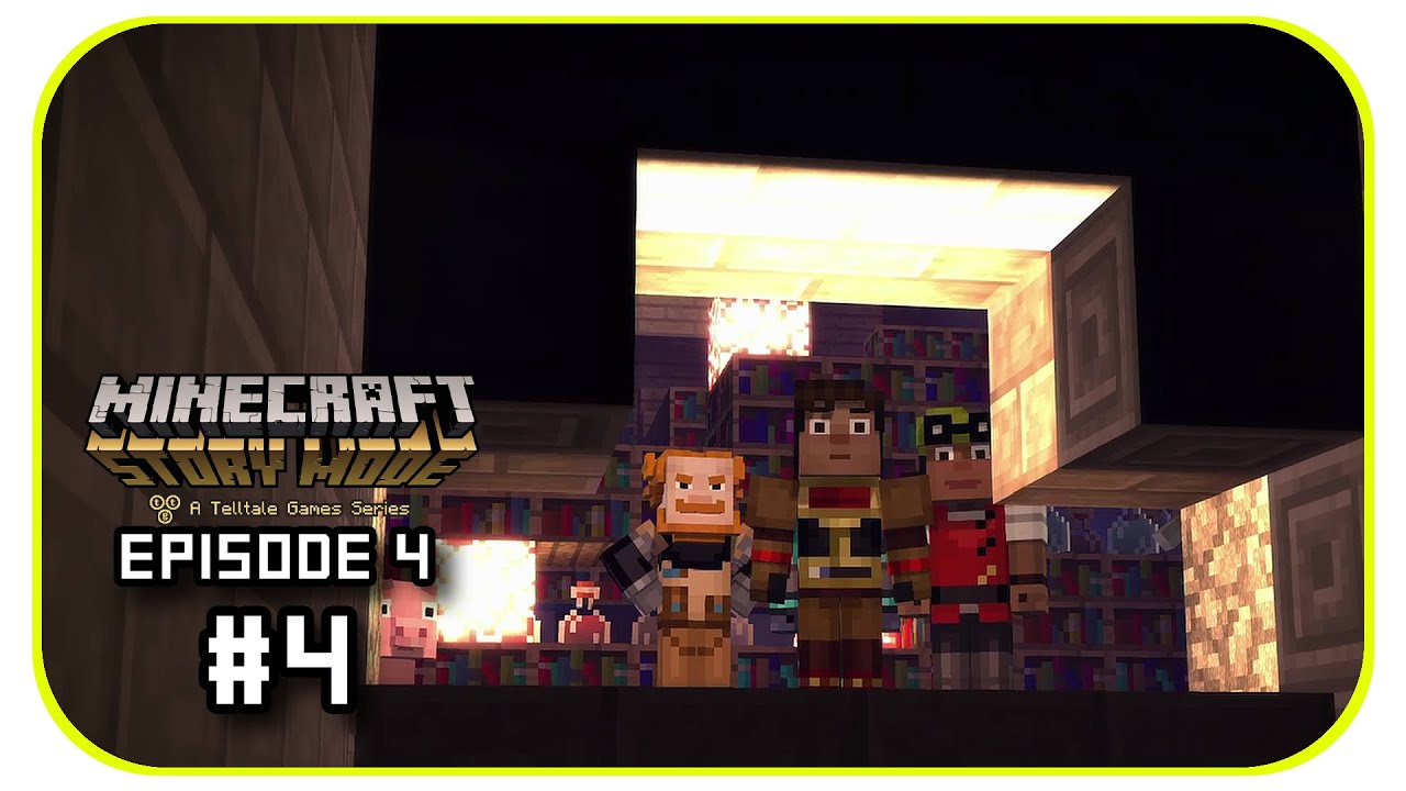 Minecraft Story Mode - Ep.4 - A Block and a Hard Place - Part 4 - YouTube