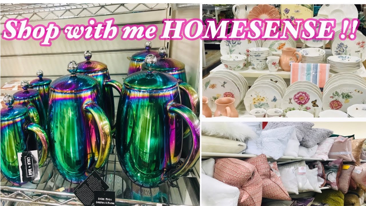 Shop with me | HOMESENSE | Spring- Easter Decor - YouTube