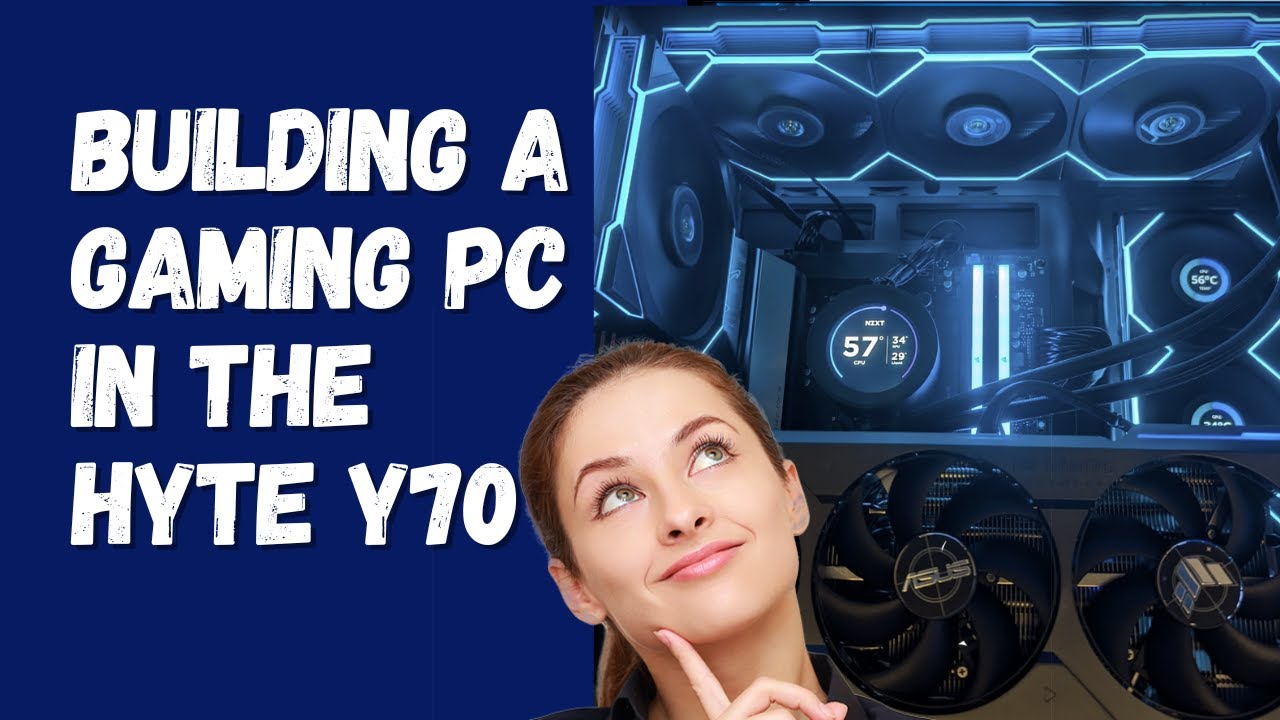 Building A Gaming PC in the HYTE Y70 | 7800X3D | 4080 Super - YouTube