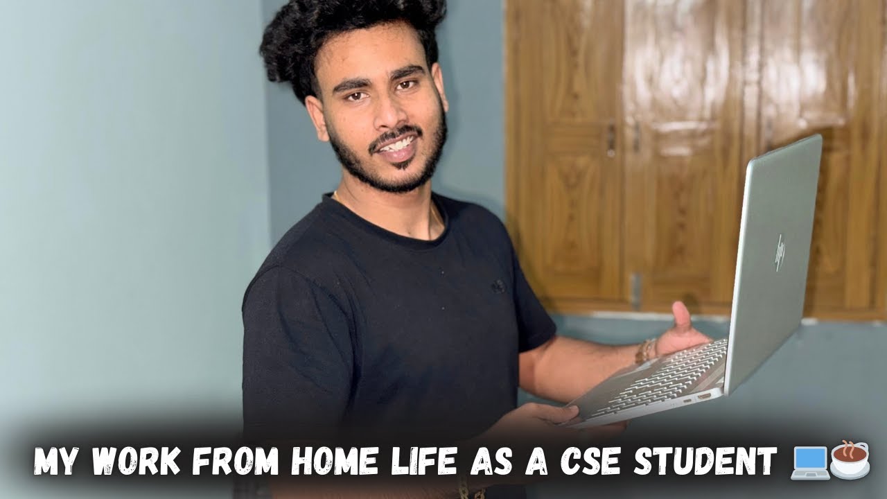 A Day in My Work From Home Life | CSE Student to Employee! - YouTube