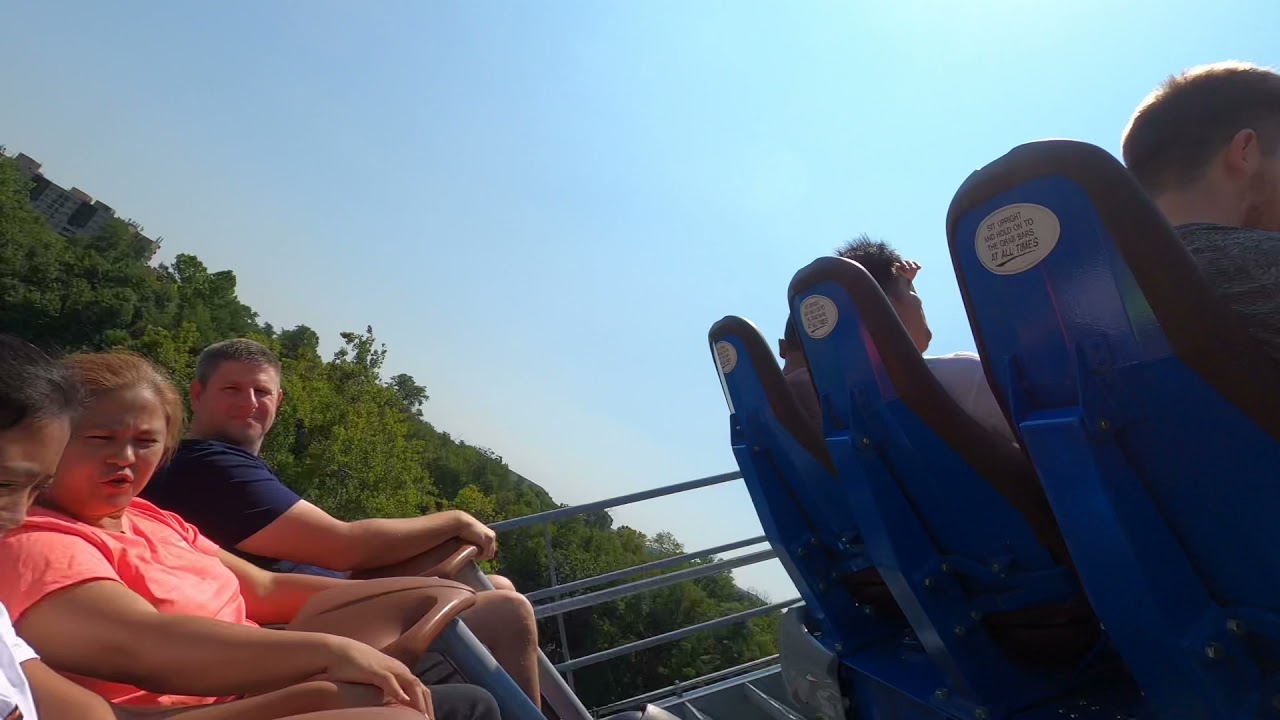 Candymonium Roller Coaster Ride at Hershey Park 2021 - YouTube