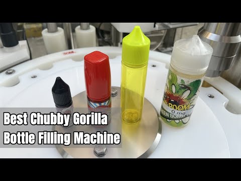 Chubby gorilla 30ml bottles filling machine丨10-120ml Eliquid bottling machine