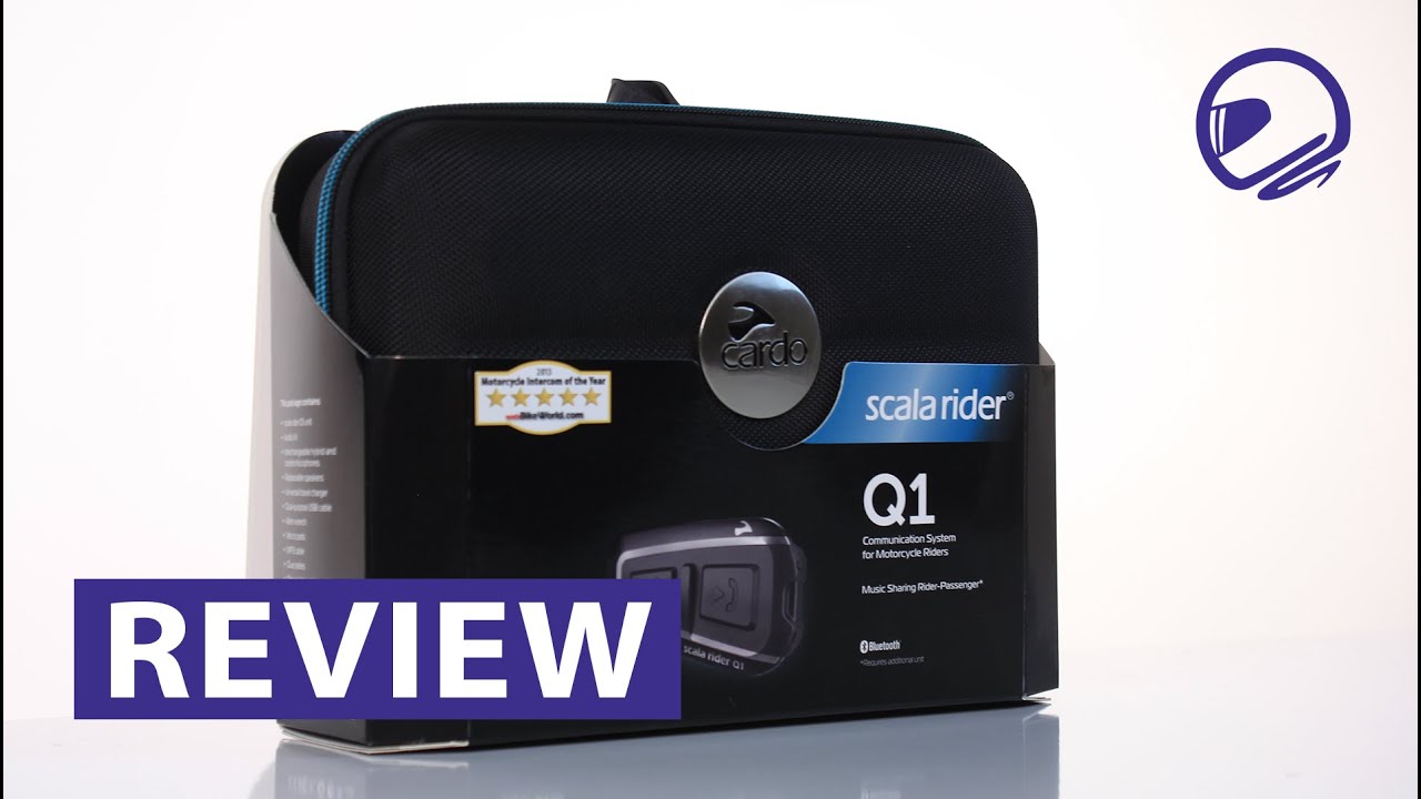 Cardo Scala Rider Q1 Communicatieset Review - MotorKledingCenter - YouTube