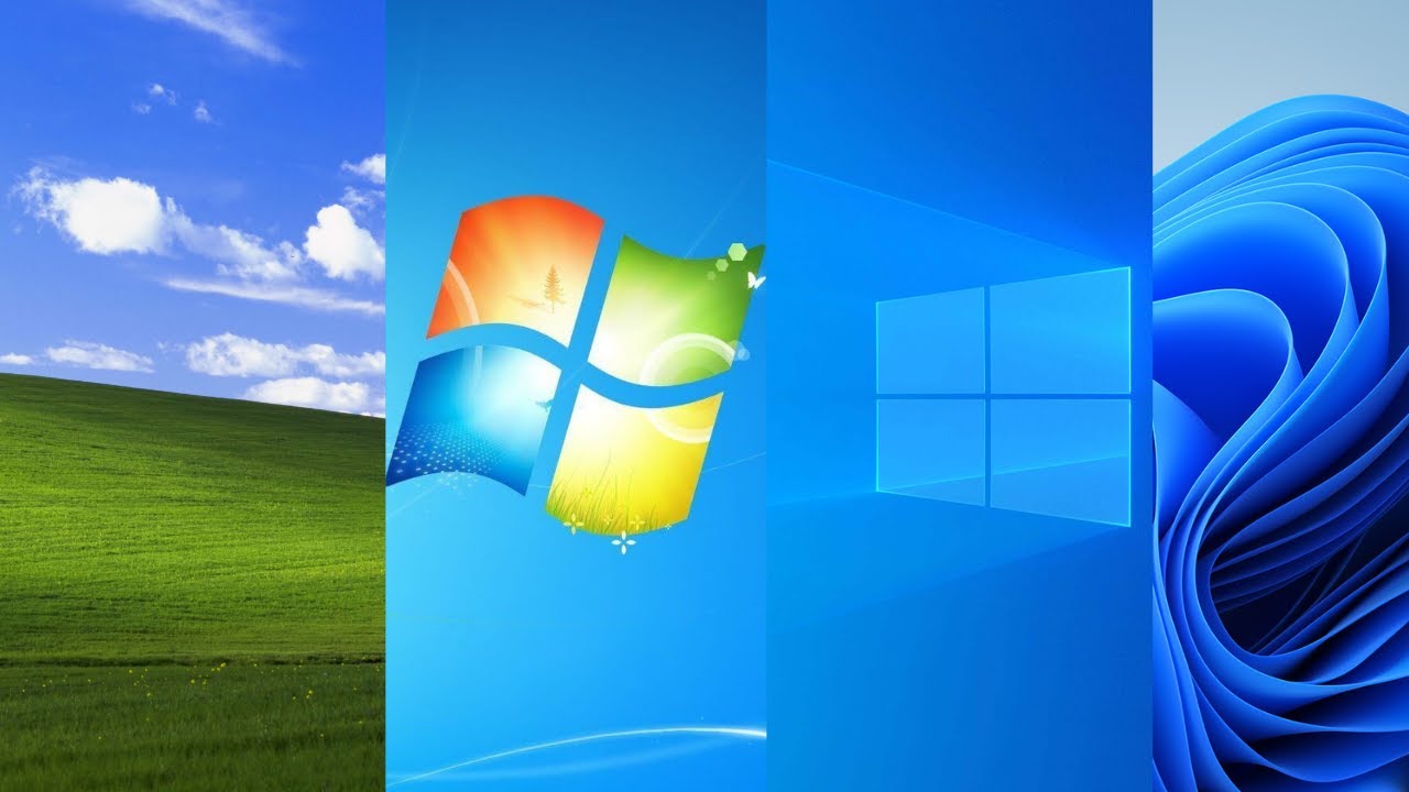 The Evolution of Windows Wallpaper - YouTube
