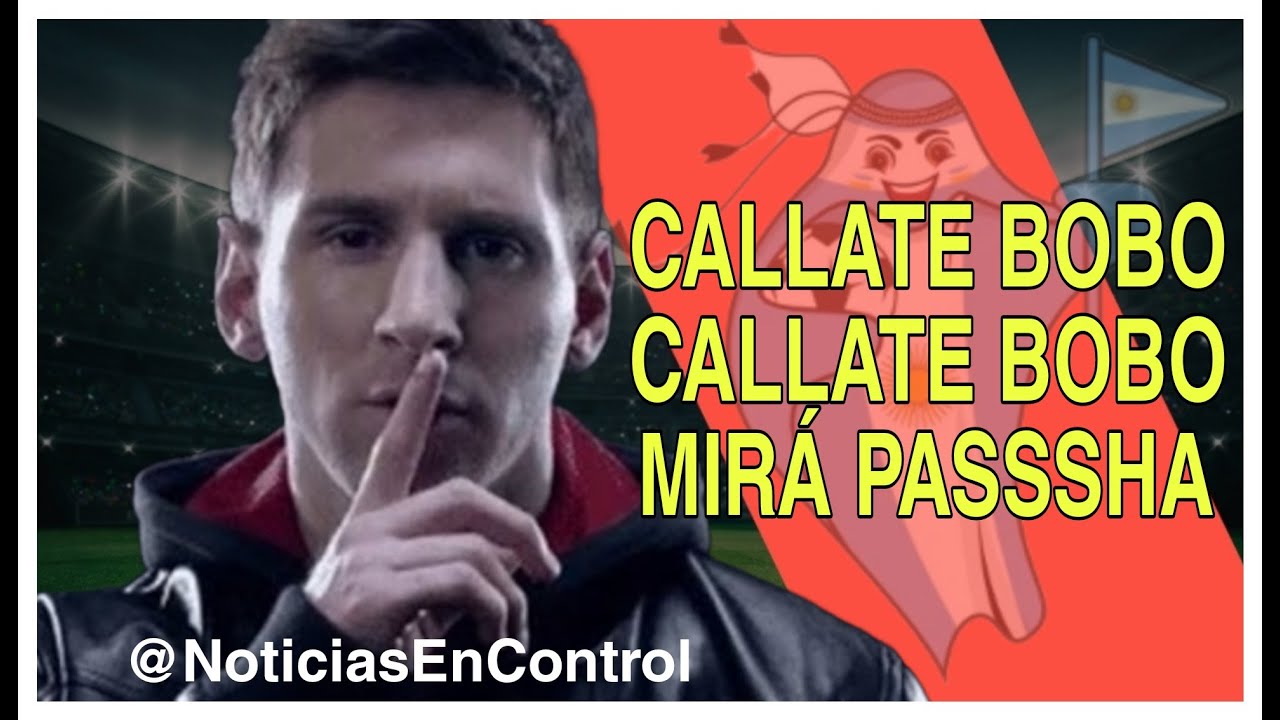 MESSI VS VAN GAAL "CALLATE BOBO" "MIRÁ PASSSHA" - YouTube
