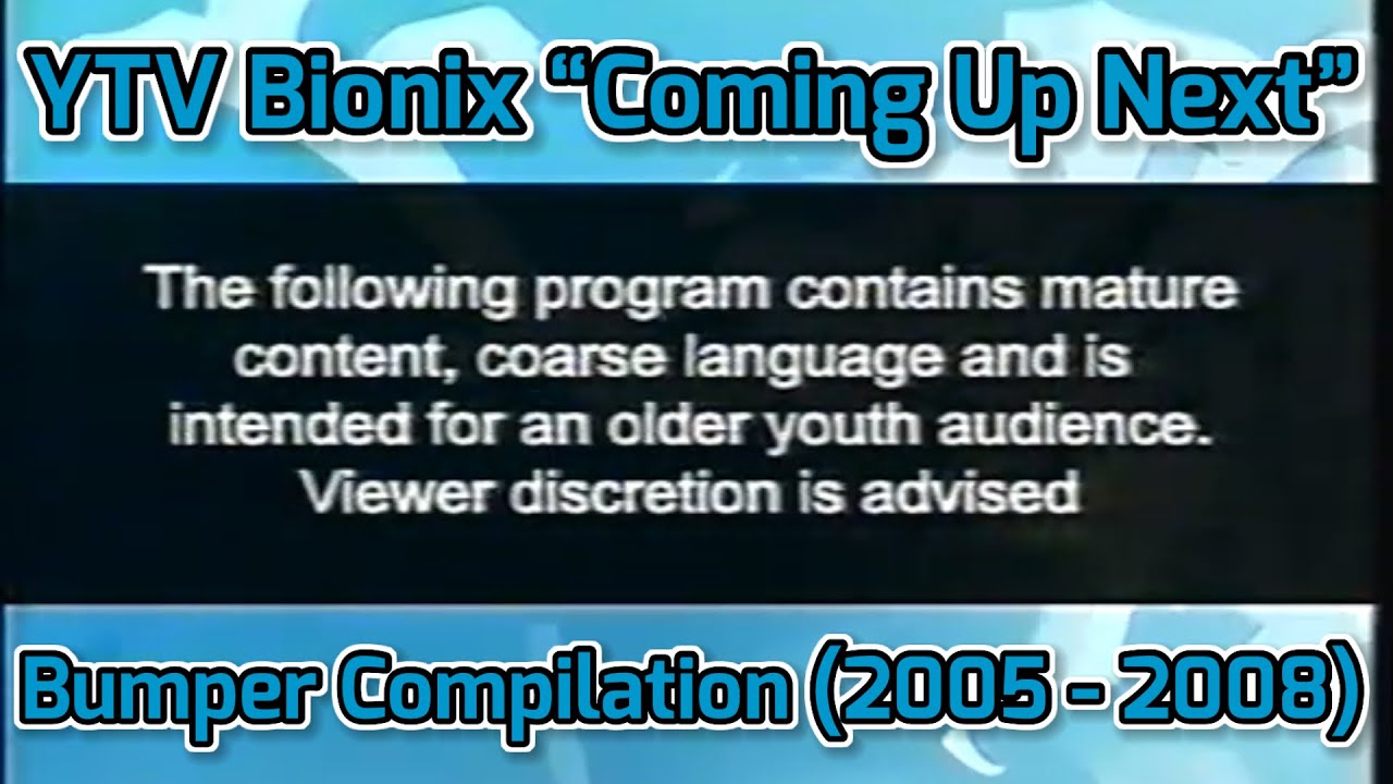 YTV Bionix “Coming Up Next” Bumper Compilation (2005 - 2008) - YouTube