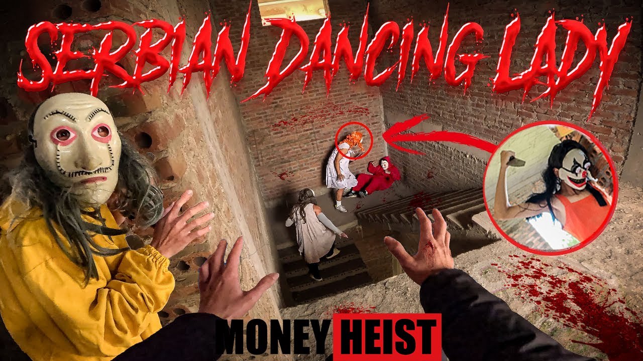 SERBIAN DANCING LADY REAL LIFE ESCAPE 26.0 | Horror Parkour Pov Short ...