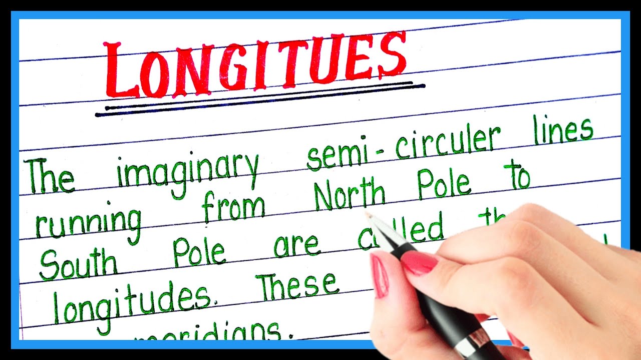 What are longitudes | Definition of longitude | Longitude kise kahate ...