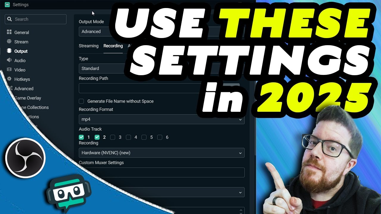 BEST OBS Studio / Streamlabs Settings for RECORDING and STREAMING in ...