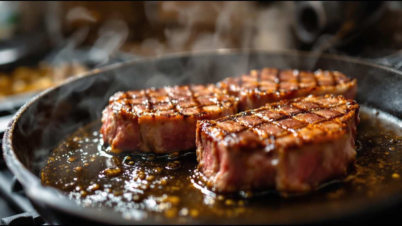 🔥 Sizzling Pork Steak Perfection! | Mouthwatering Recipe You Can't Miss ...