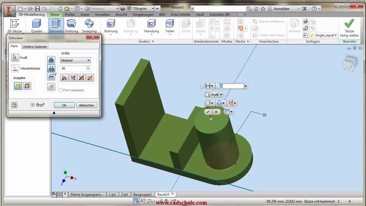 Inventor Tutorial/ Practice Design for beginners - YouTube