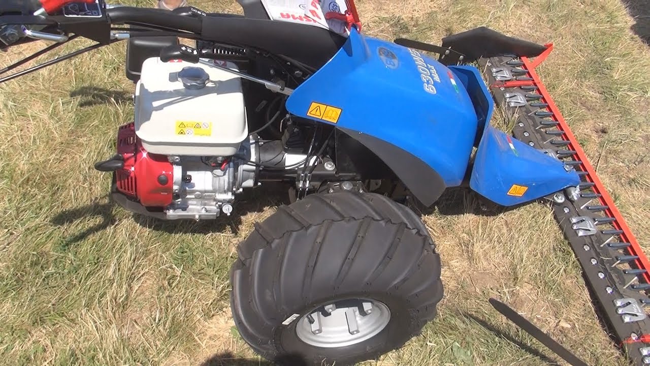 BCS 630 WS Max Lawn Mower Exterior and Interior - YouTube