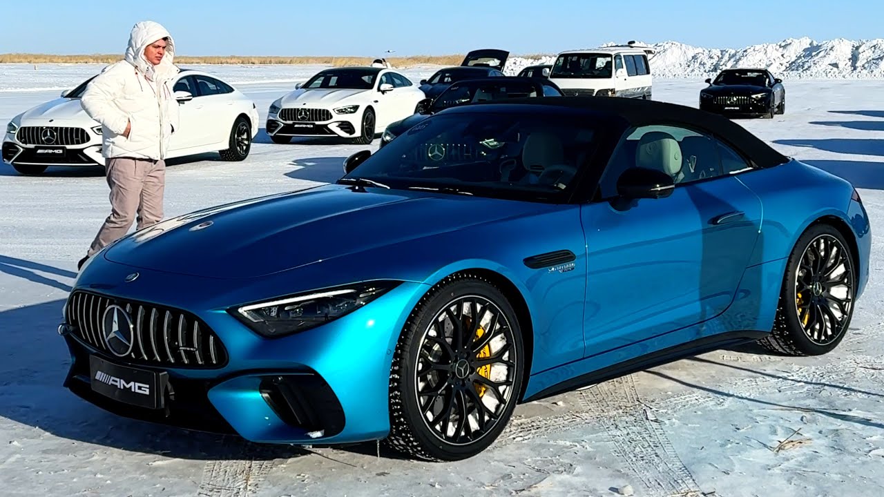 NEW 2025 Mercedes SL 63 AMG | China Full Drive Review Interior Exterior ...