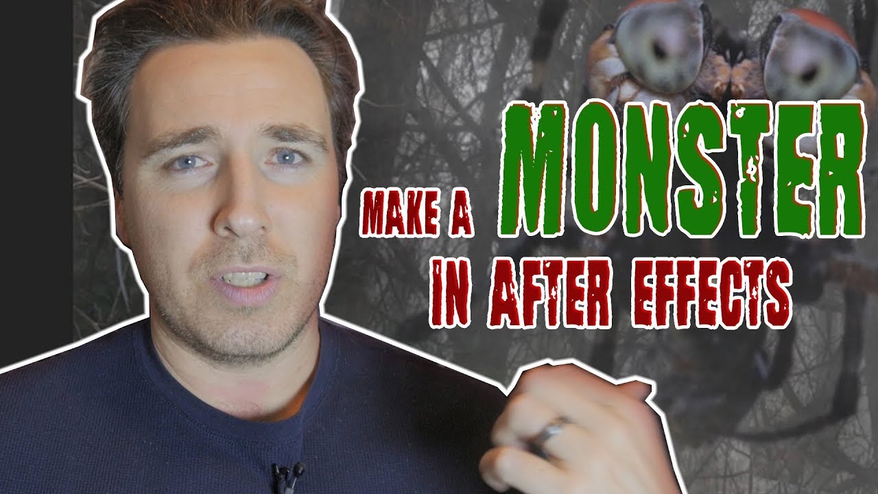 TUTORIAL Making A Creepy Monster In After Effects - YouTube