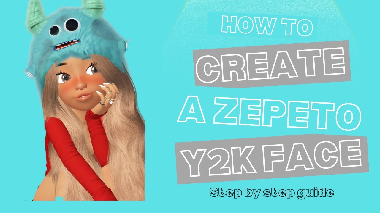 ZEPETO Y2K Face tutorial - YouTube