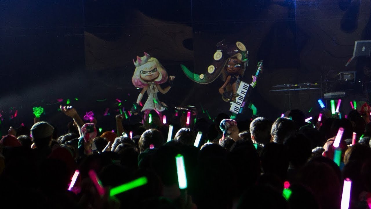 Splatoon 2 Off The Hook Performing NEW Octo Expansion Song At Chokaigi ...