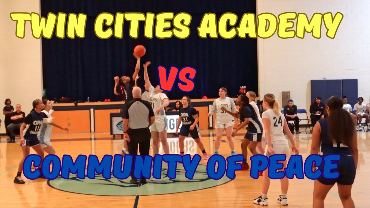 Twin Cities Academy vs Community of Peace 2nd Match-Up - YouTube