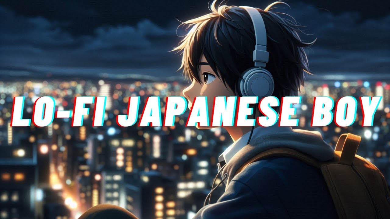 Lo-fi night city thinking session 📚 lofi japanese boy - YouTube