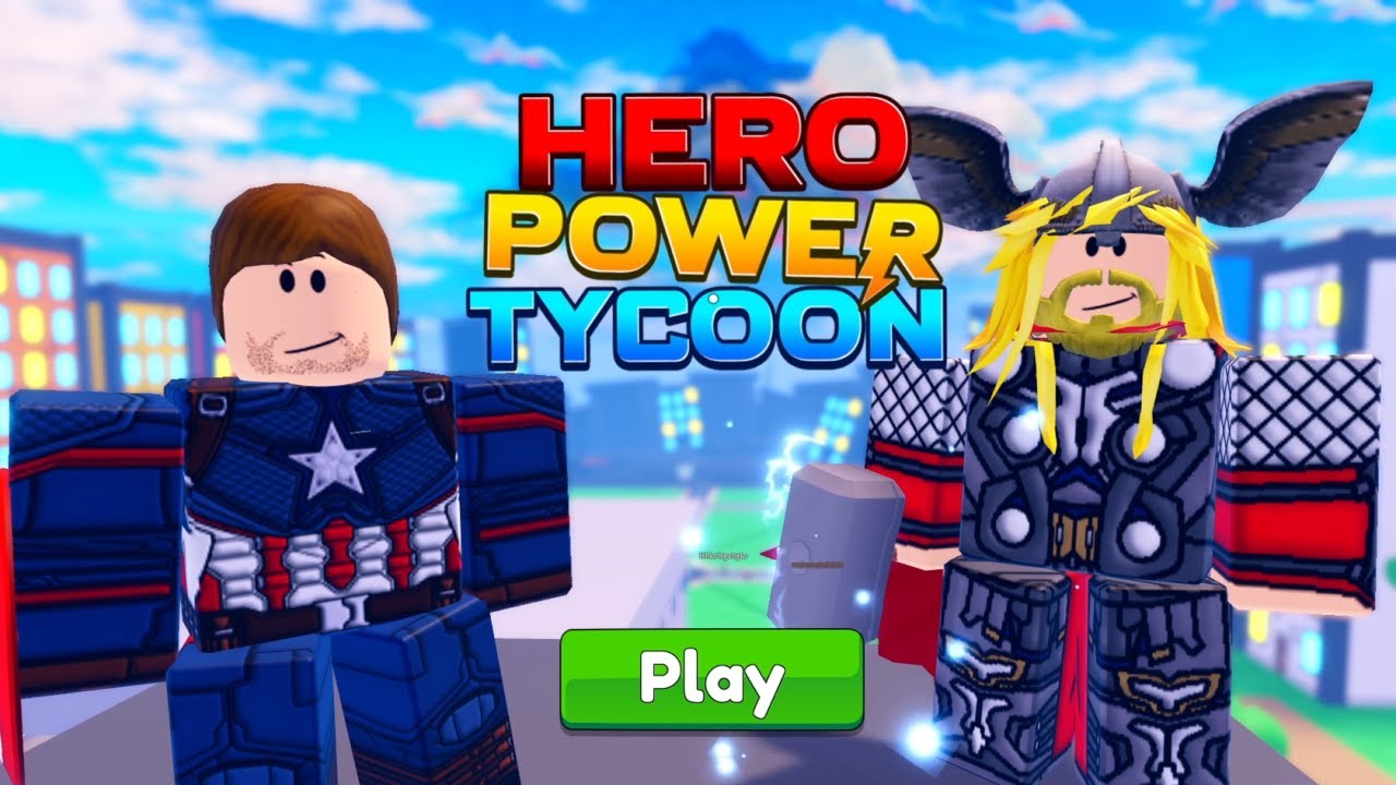 Hero Power Tycoon | Roblox - YouTube
