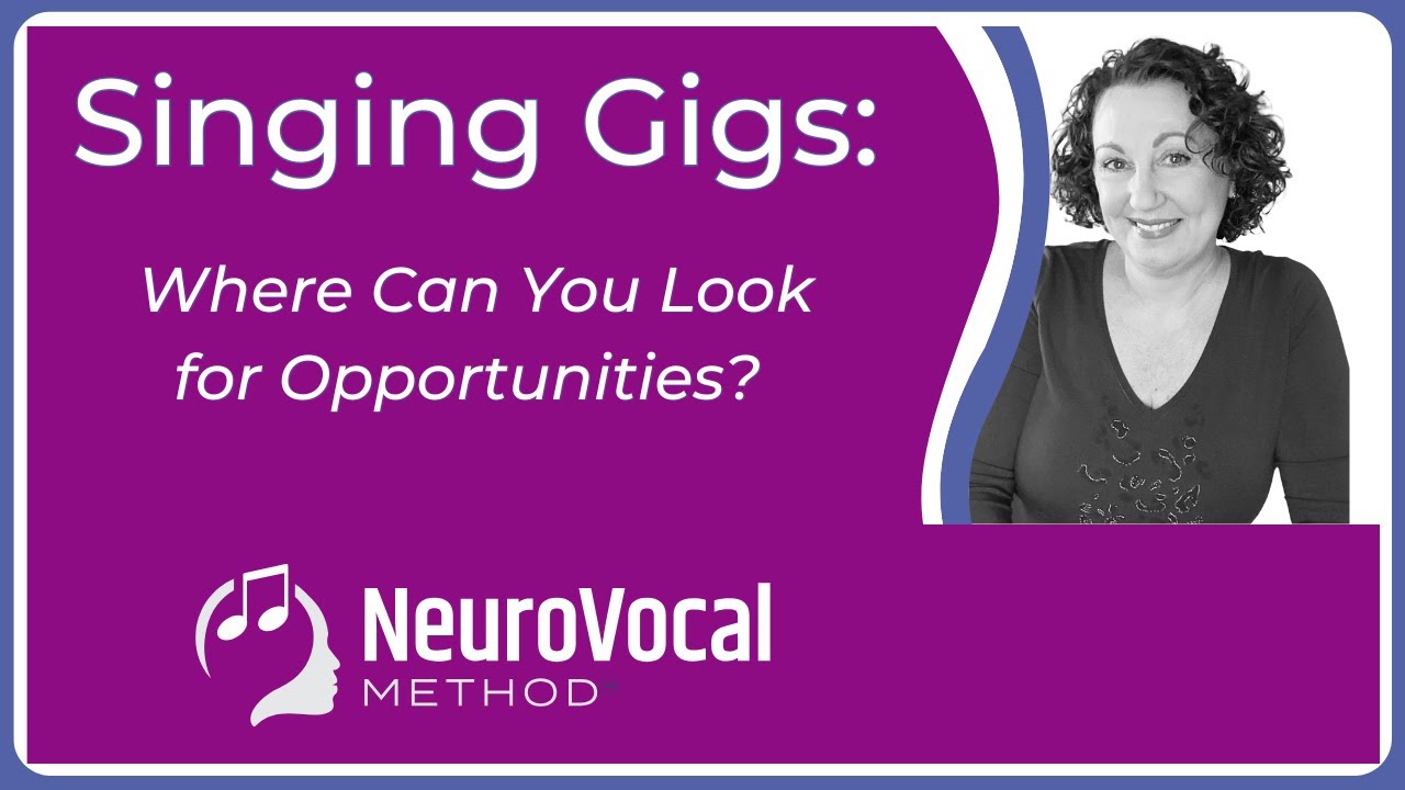 SINGING GIGS: Where Can You Look for Opportunities? - YouTube