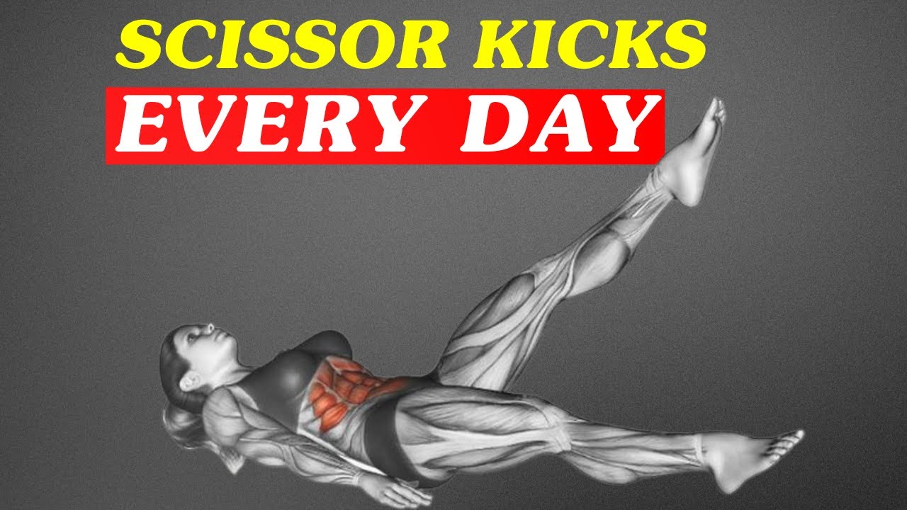 This Will Happen To Your Body When You Do Scissor Kicks Every Day For ...