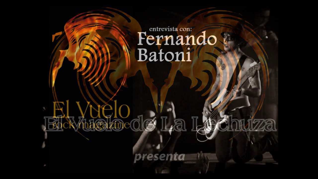 El Vuelo Rock Magazine - Fernando Batoni (Vídeo Promo Entrevista) - YouTube