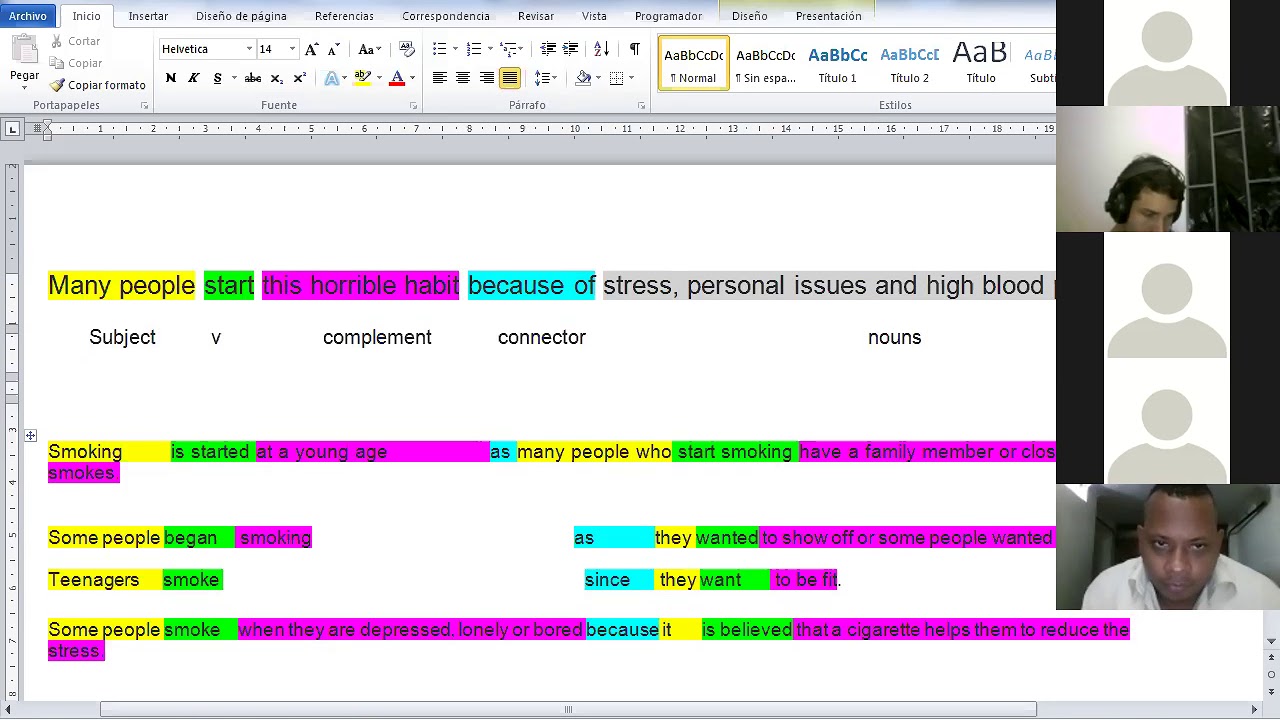 November 6th Advanced 1 virtual encounter part 2 - YouTube