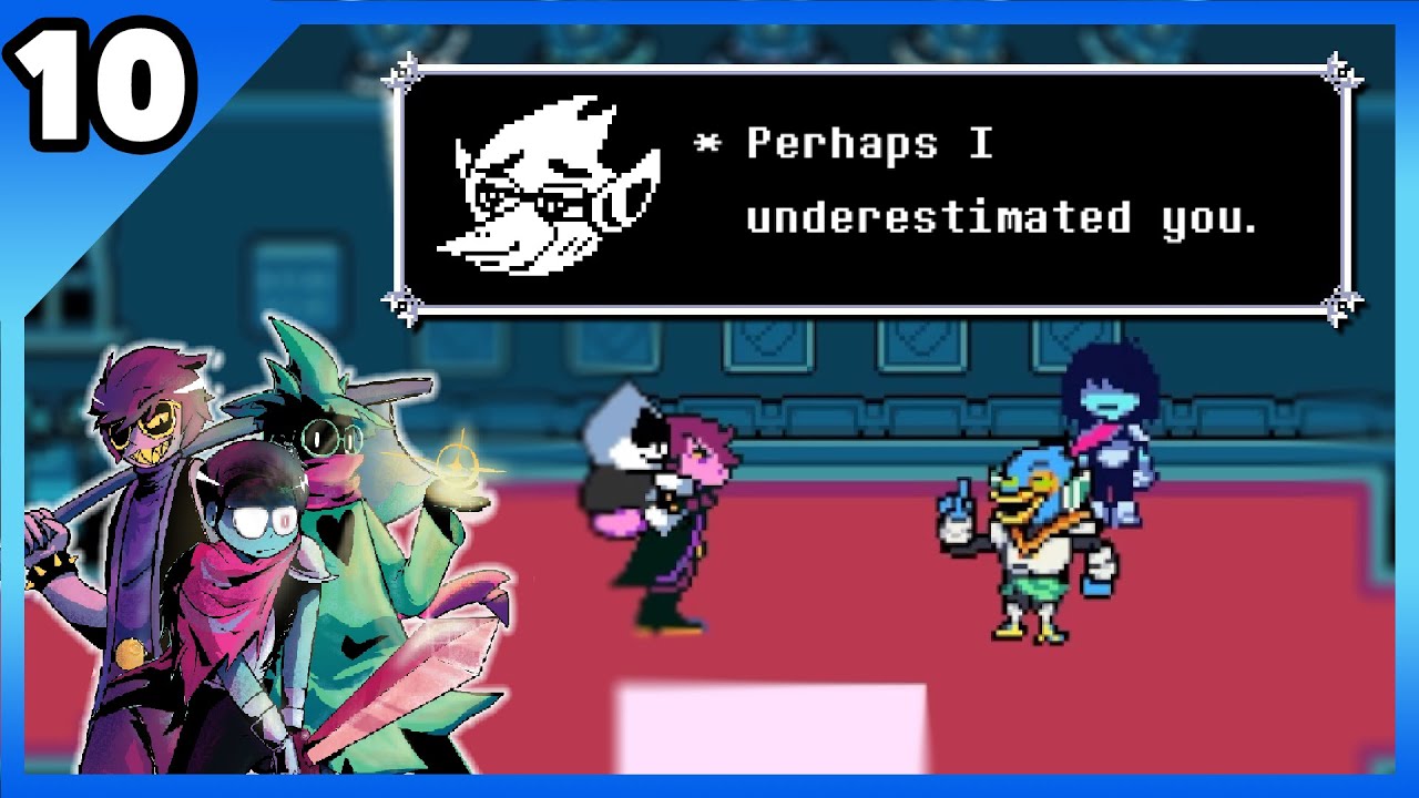 Deltarune with a Voice Actor Part 10 - Berdly's Character Growth! - YouTube