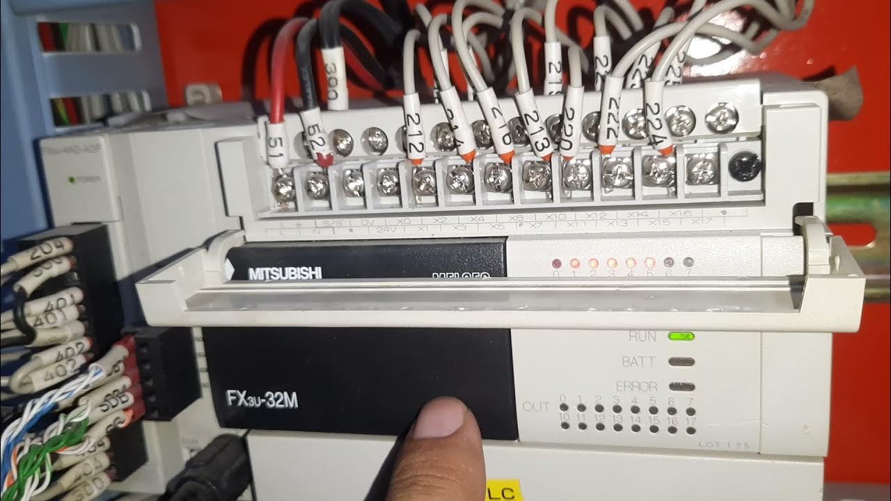 PLC input// output connection/ Plc problem check - YouTube