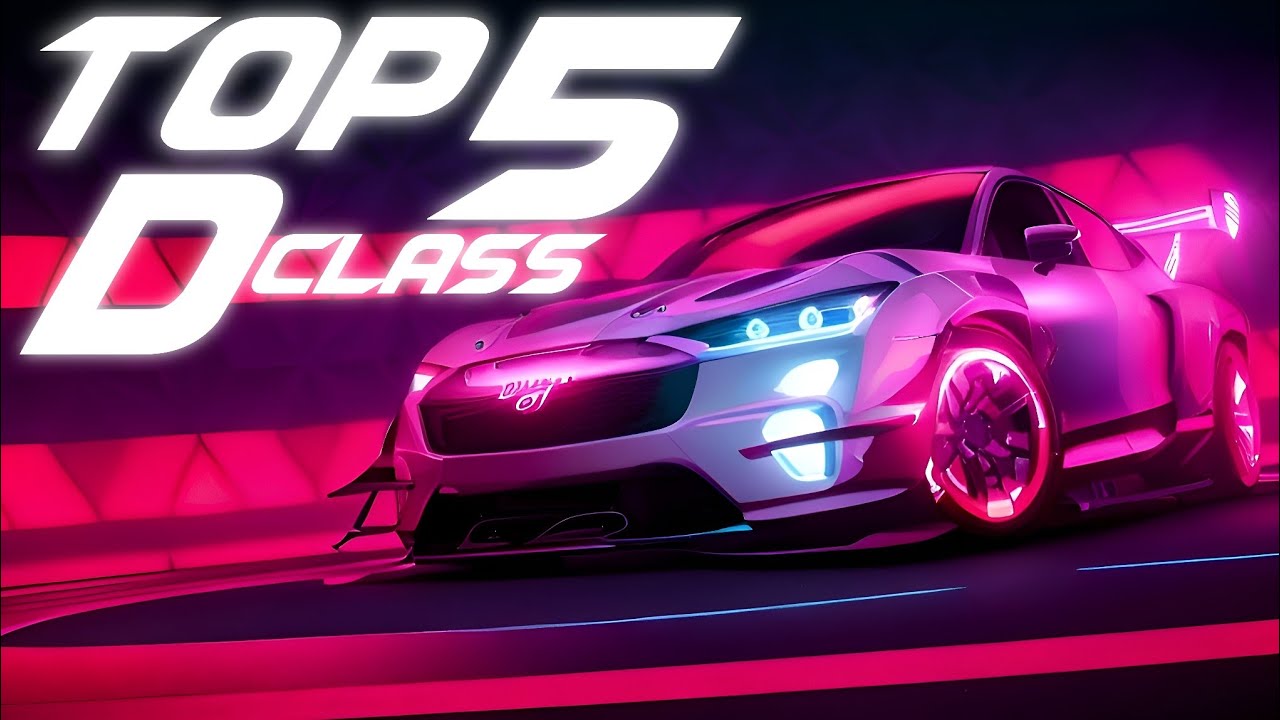 Top 5 D Class Cars | Asphalt 9 Legends - YouTube