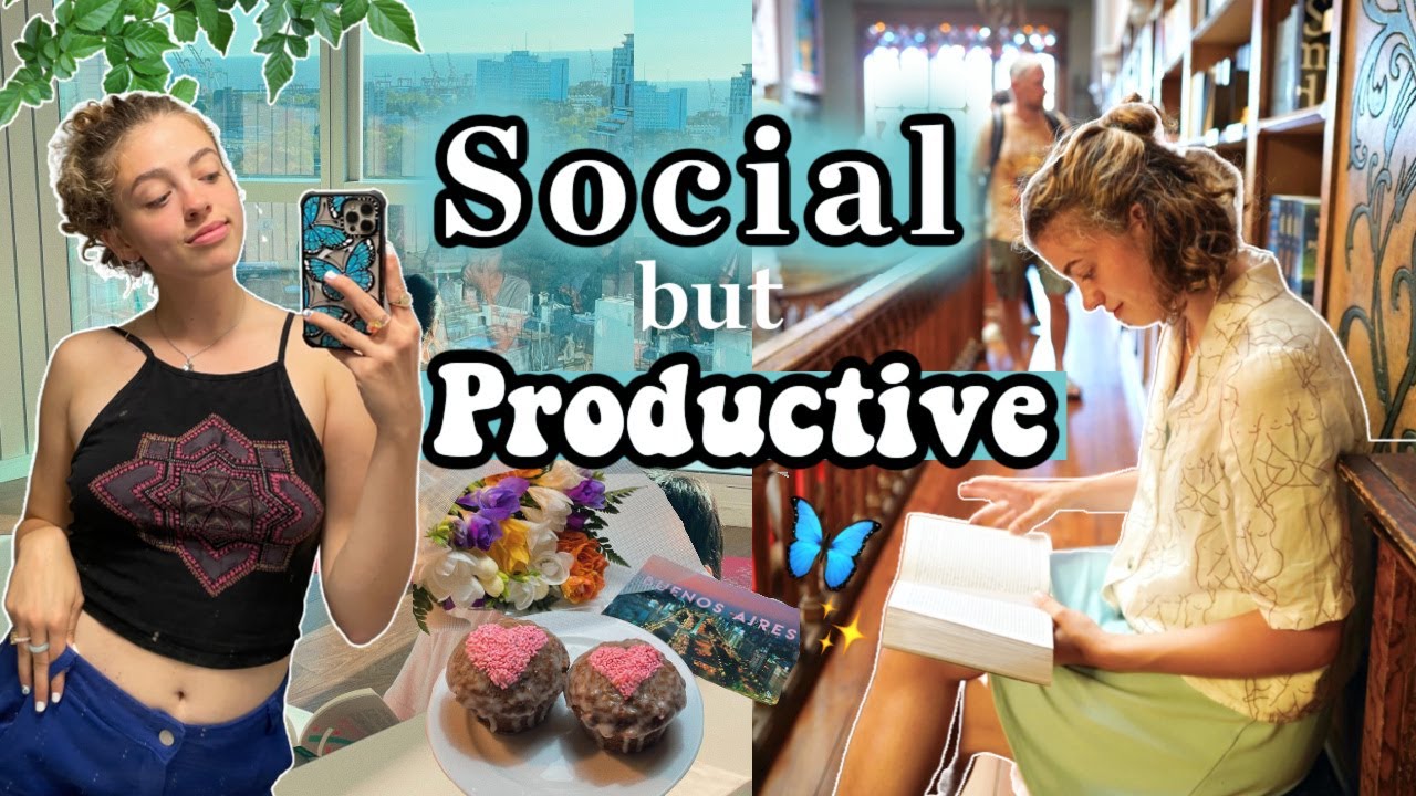 A Social But Productive Week In My Life at University 💐 - YouTube