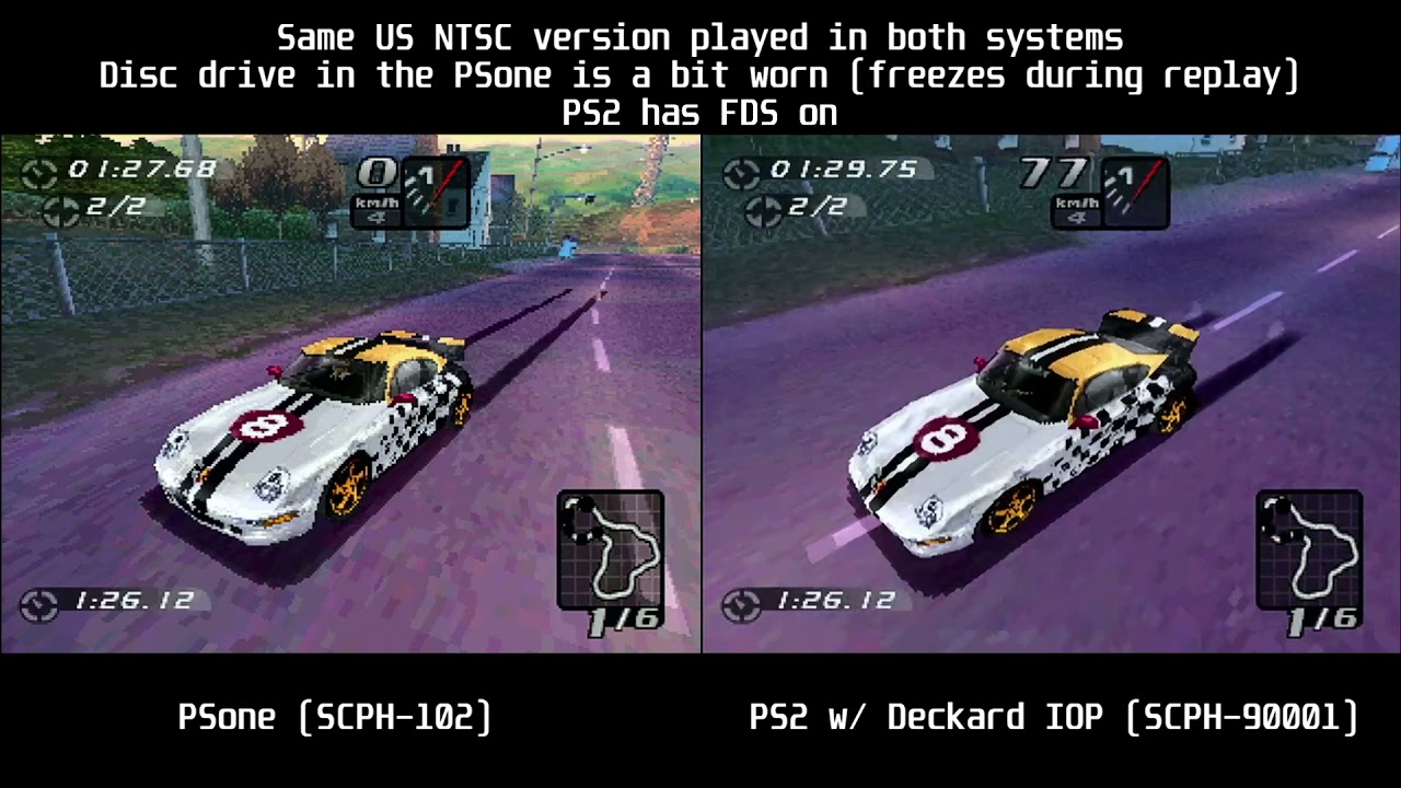 (PSX) Need For Speed 4 PSX vs PS2 w/ Deckard IOP comparison - YouTube