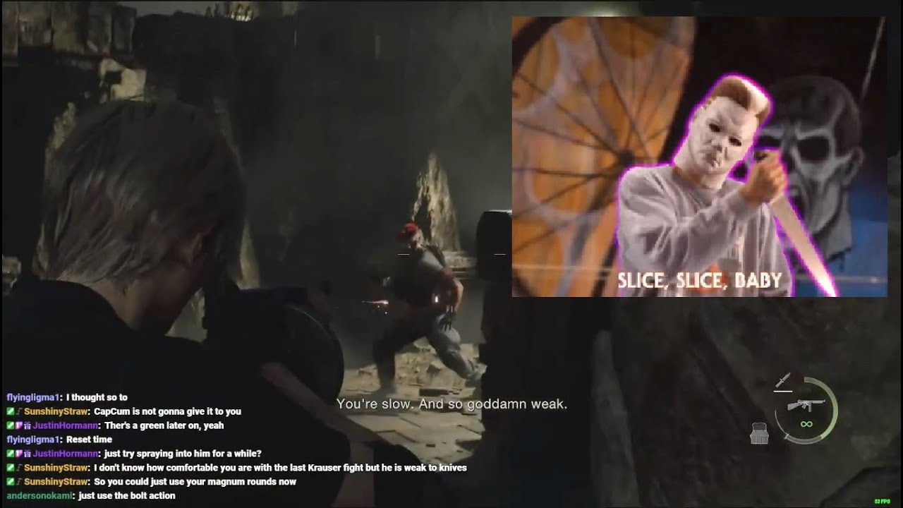 Vanilla Mike - Hitbox Ice Baby in RE4 Remake | Video Edit - YouTube