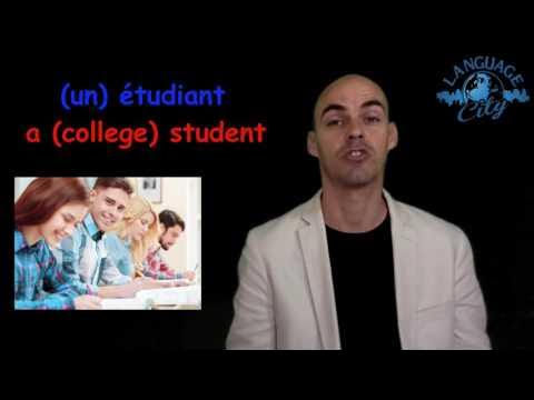 French spelling exercise in French - YouTube