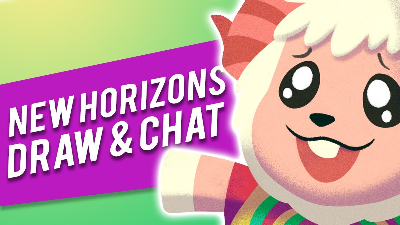 Dom! And Let's Talk Terraforming | Animal Crossing New Horizons Draw ...