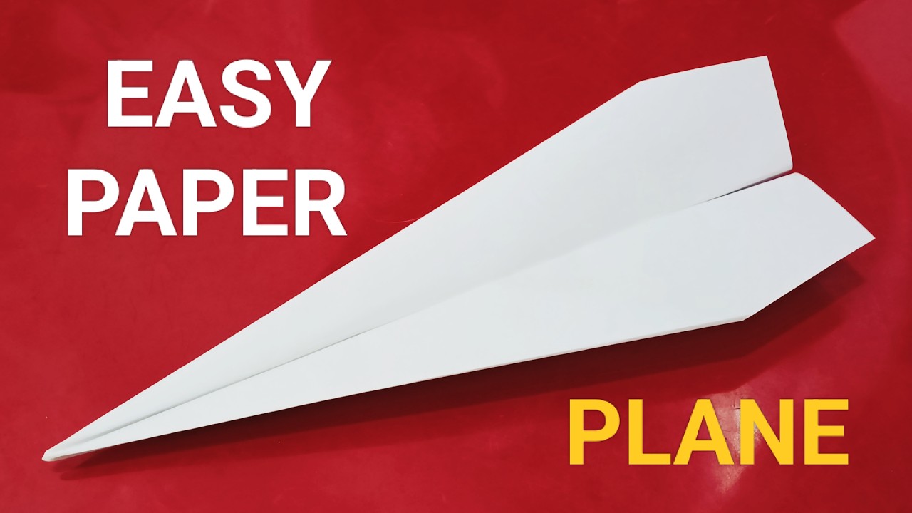 How To Make Origami Airplane - Easy Origami Paper Airplane Tutorials ...