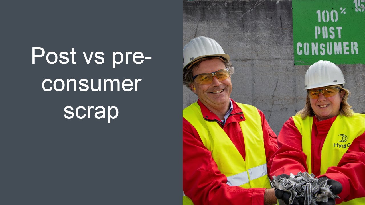 What is the difference between post- and pre-consumer scrap? - YouTube