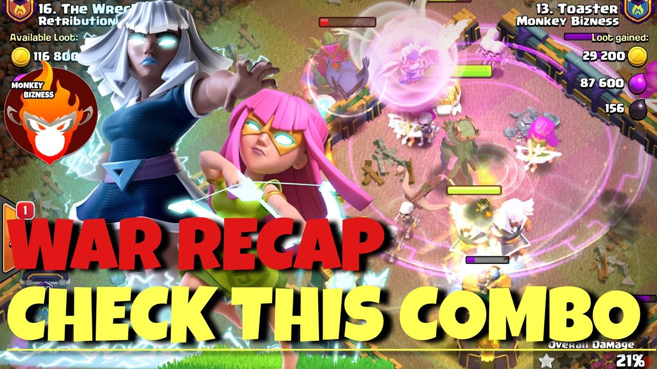 #16 War Recap I Clash of Clans - YouTube