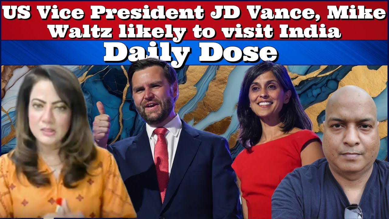 #US Vice President JD Vance, Mike Waltz likely to visit #India # ...