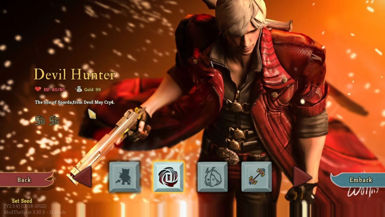 Slay the Spire Mods: Devil Hunter - YouTube