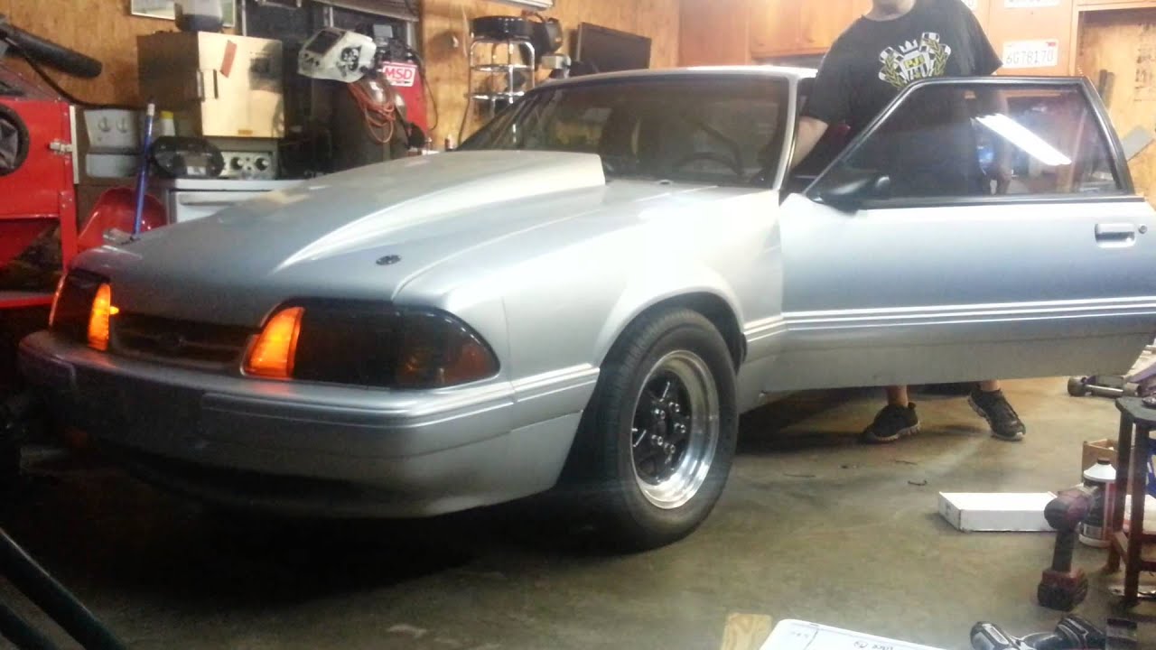 Ls1 fox body mustang 2 - YouTube