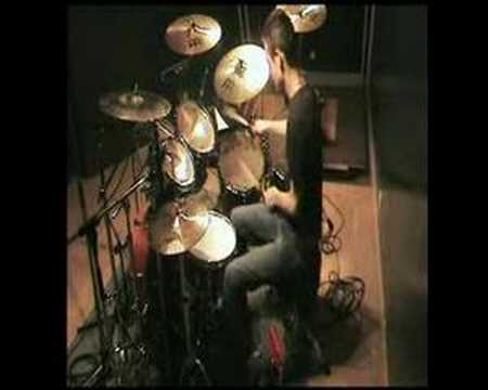Simon Tellier Drums solo in studio - YouTube